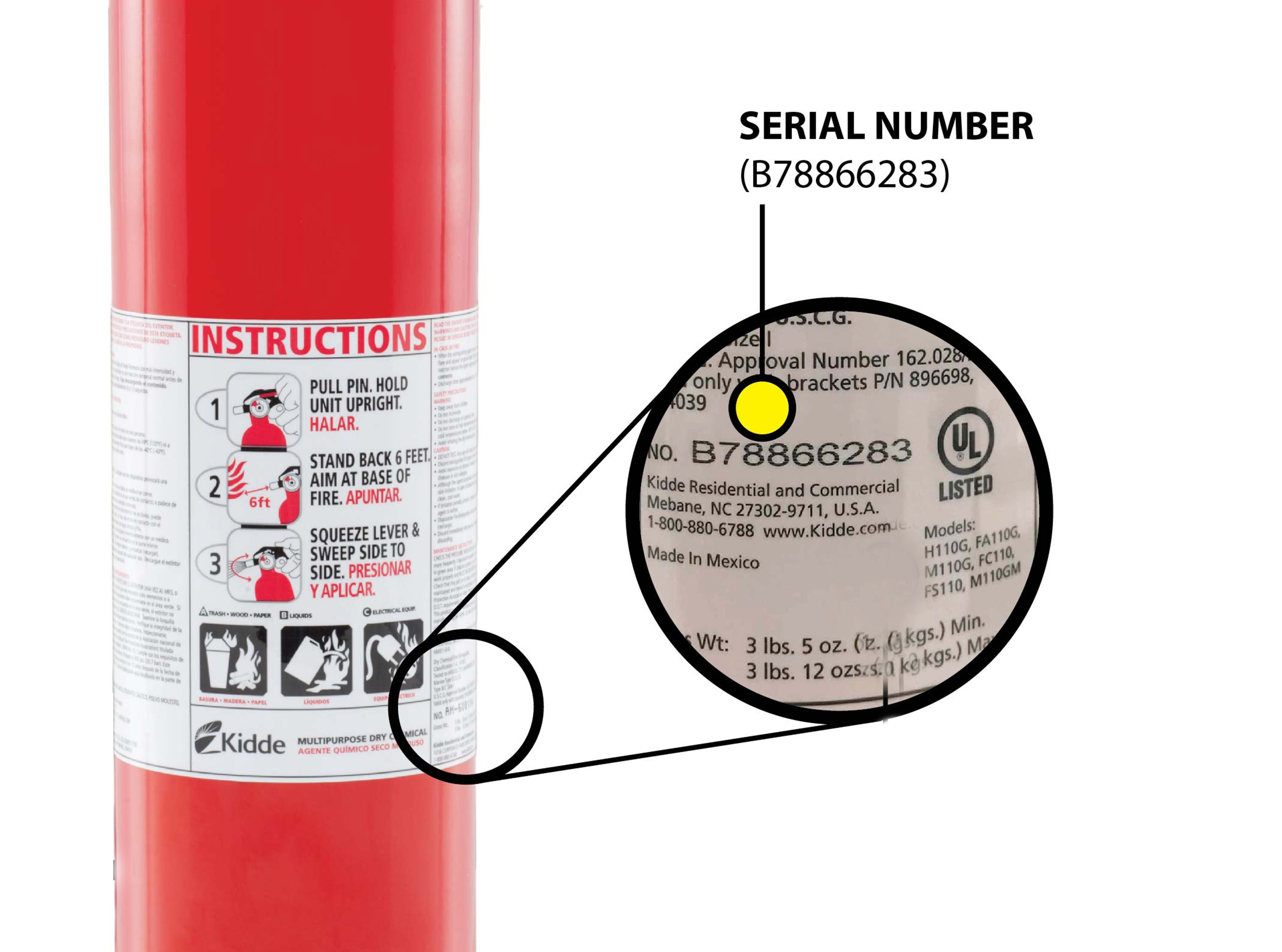 Registration Form - Fire Extinguishers with Plastic Handles